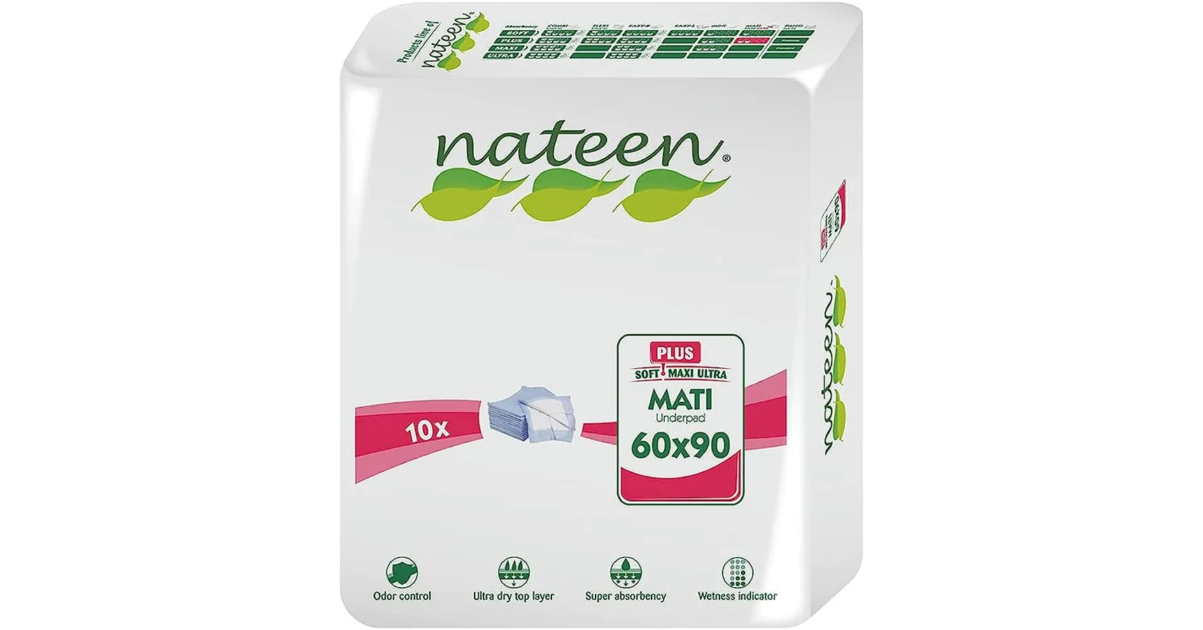 NATEEN Mati Plus Betegalátét 60×90 cm - PelenkaExpressz